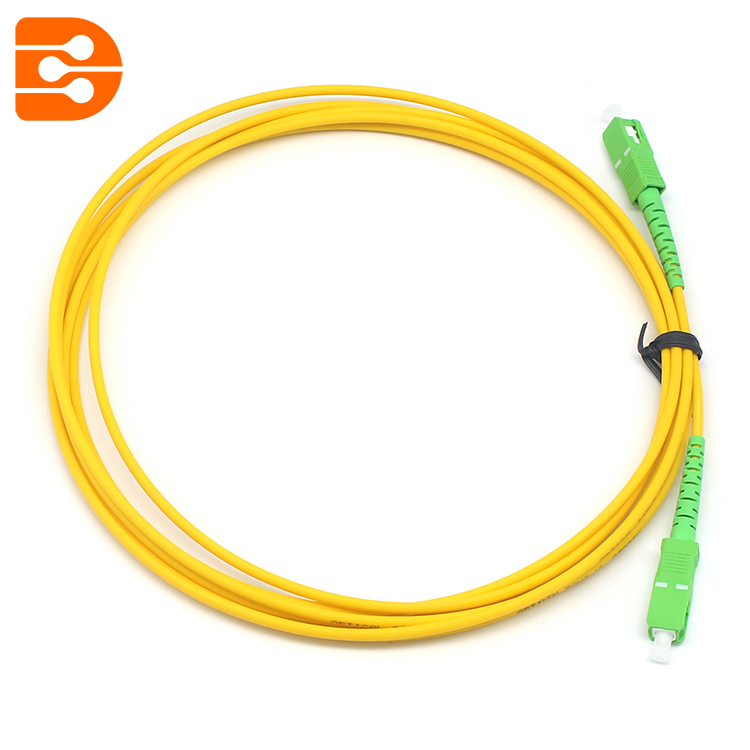 Simplex SC/APC to SC/APC SM Fiber Optic Patch Cord from China ...