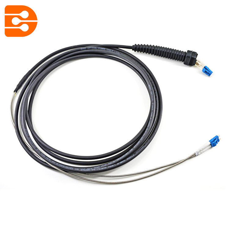 Duplex LC UPC NSN Waterproof Reinforced Connector, Pigtail and Patch ...