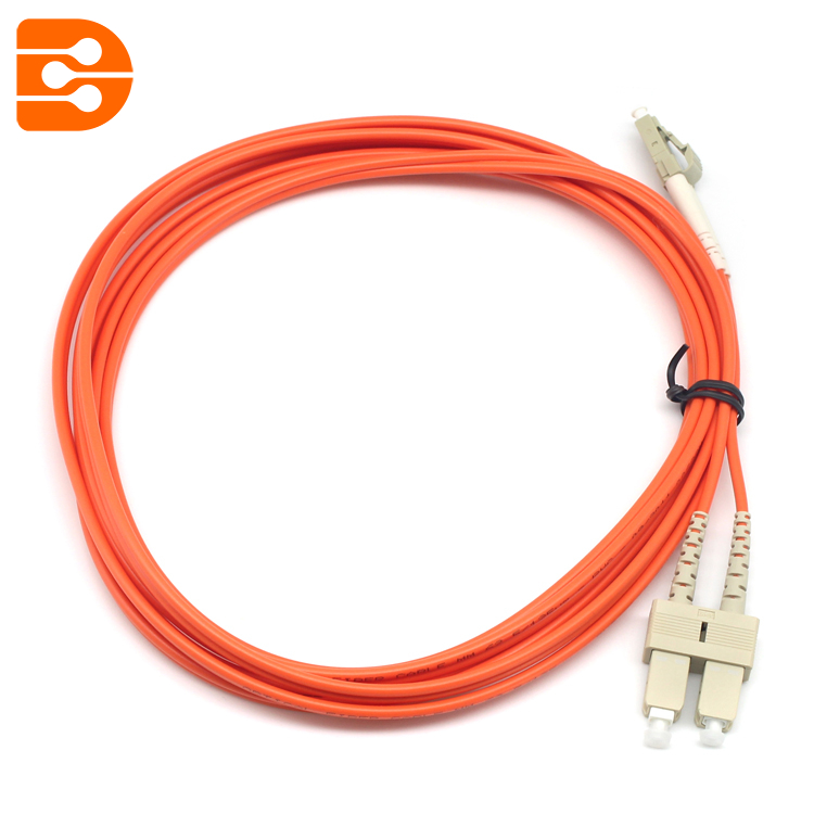 Duplex SC/PC to LC/PC OM1 MM Fiber Optic Patch Cord from China ...