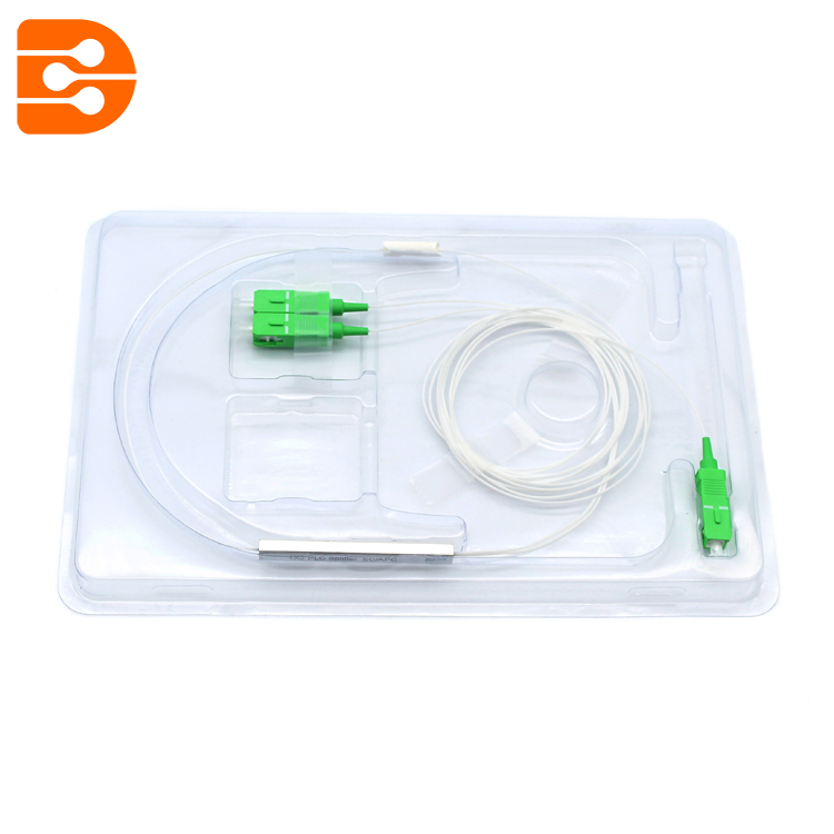 1x2 Mini Type PLC Splitter from China manufacturer - DOWELL INDUSTRY