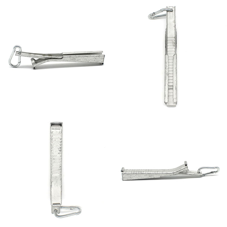 FTTH Steel Drop Cable Clamp with Hook from China manufacturer - DOWELL ...